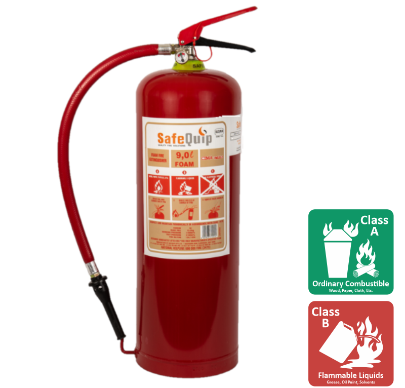 9L Foam Fire Extinguisher for Milti-Risk Situations